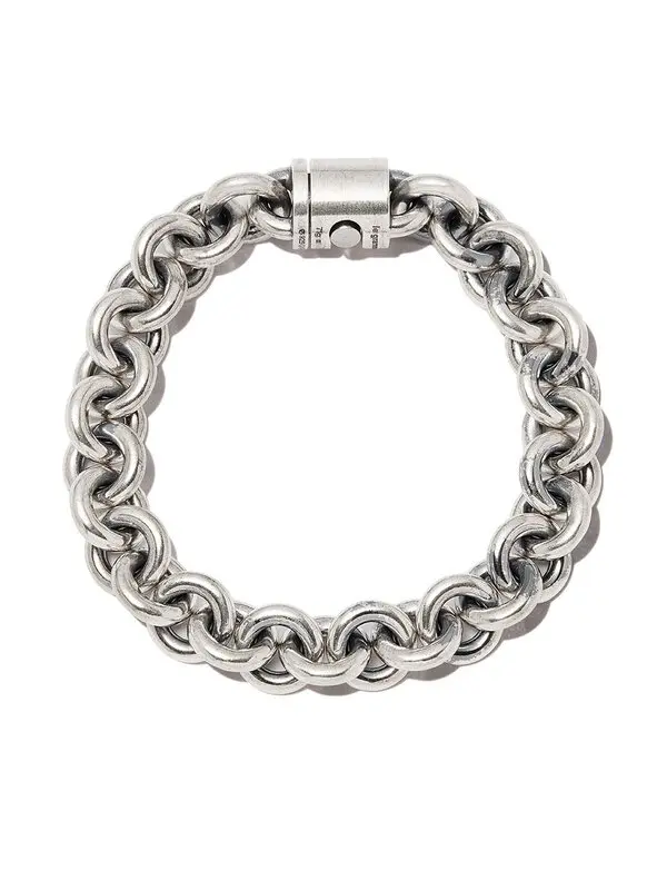 Le Gramme Entrelacs 71g Bracelet - Silver