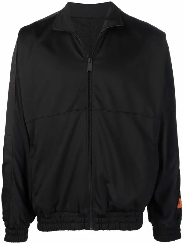 Heron Preston Logo Patch Track Jacket - Black