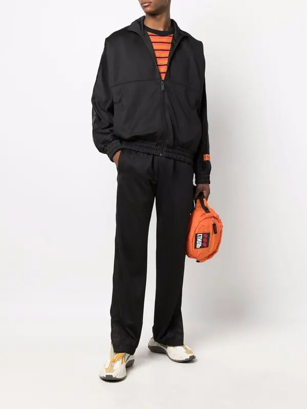 Heron Preston Logo Patch Track Jacket - Black