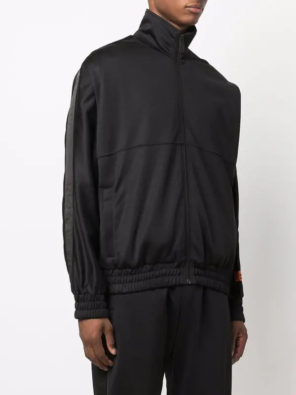 Heron Preston Logo Patch Track Jacket - Black