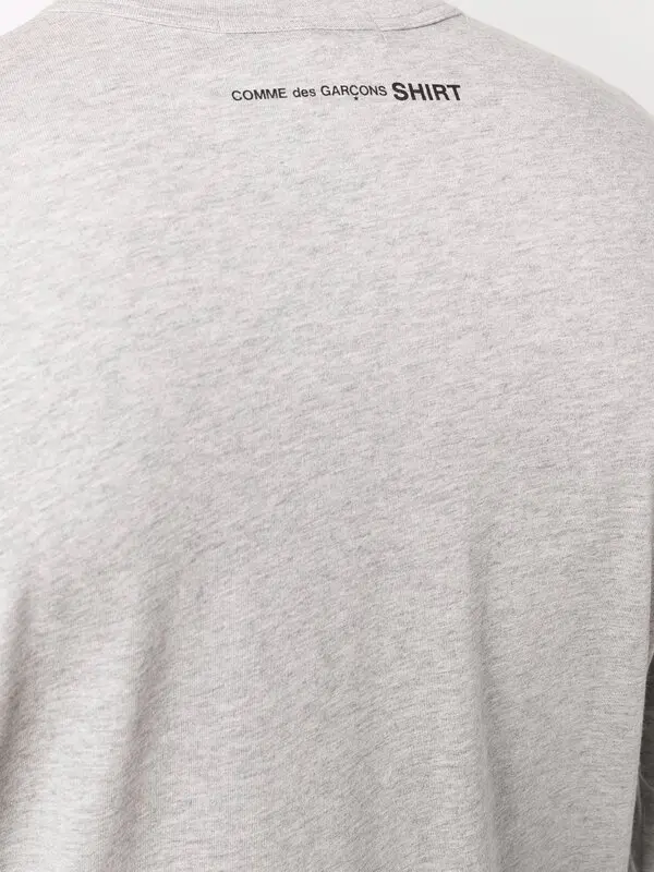 Comme Des Garçons Logo-print Long-sleeve T-shirt