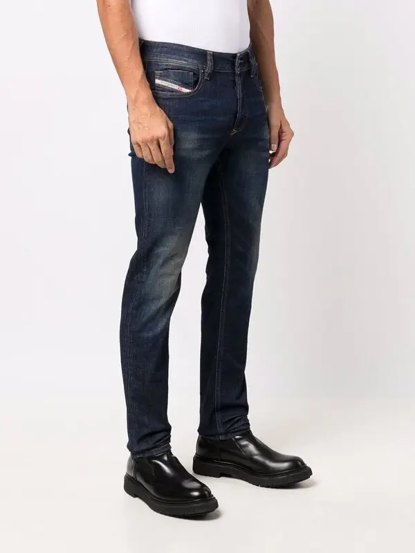 DIESEL® Logo-patch Denim Jeans