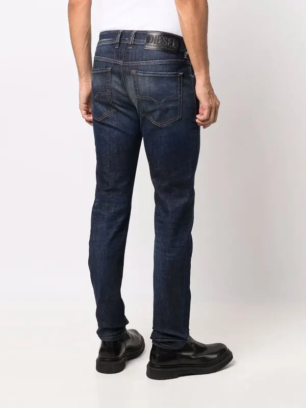 DIESEL® Logo-patch Denim Jeans