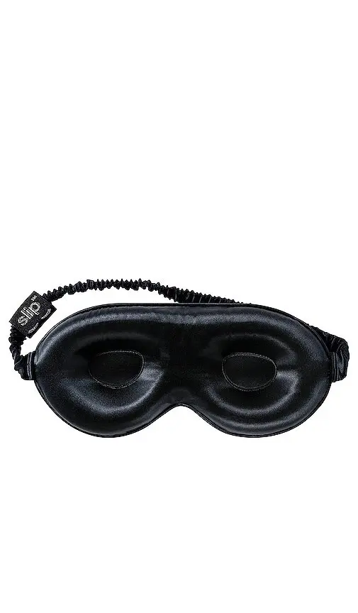 Slip Pure Silk Lovely Lashes Contour Sleep Mask - Black
