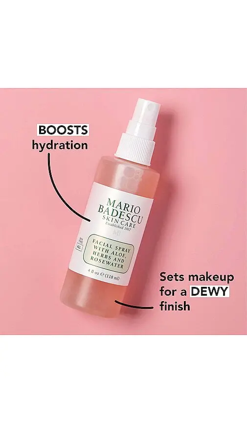 Mario Badescu Facial Spray In Aloe, Herbs & Rosewater - N,A | Editorialist