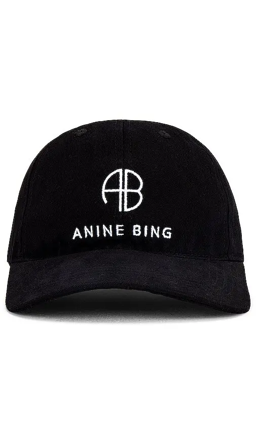 ANINE BING Sport Jeremy Baseball Cap - Black