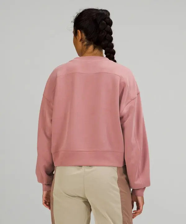 Lululemon Softstreme Oversized Cropped Crew
