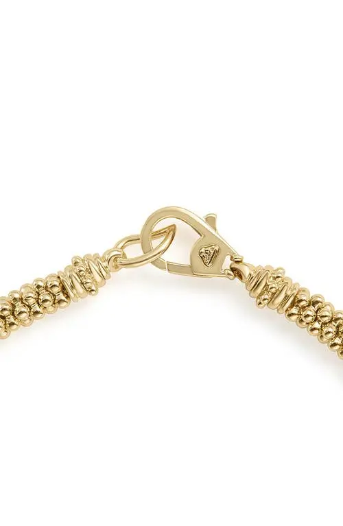 Lagos 18k Gold Caviar Bead Bracelet