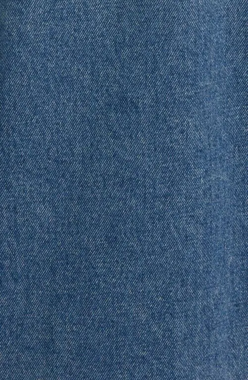GOLDEN GOOSE Logo Patch Denim Jacket - Medium Blue