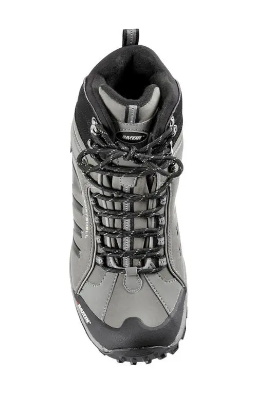 BAFFIN Zone Waterproof Mid-calf Lace-up Boots - Charcoal