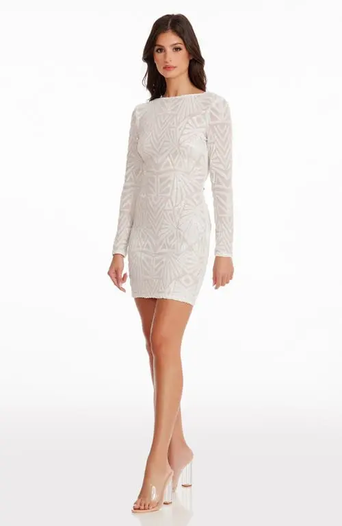 Dress The Population Lola Sequin Mini Dress