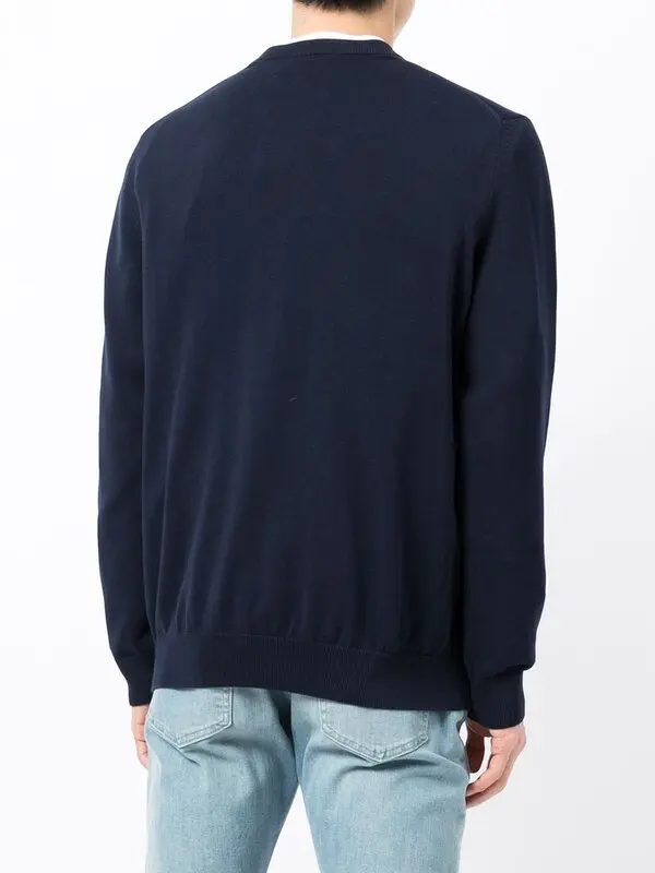 Lacoste Logo Embroidery Sweatshirt - Blue