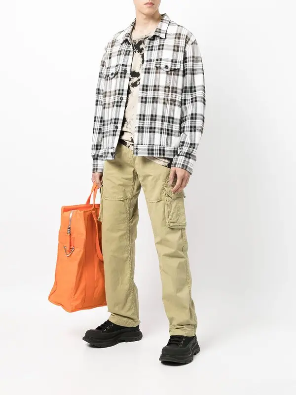 Alpha Industries Straight-leg Cargo Trousers - Brown
