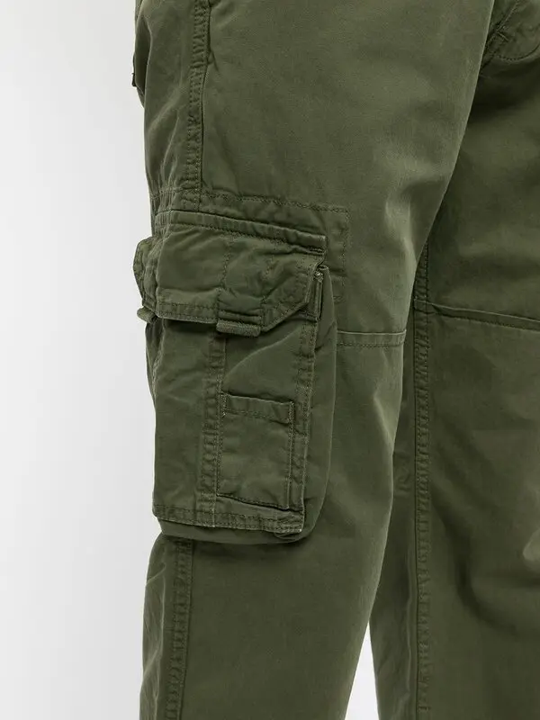 Alpha Industries Straight-leg Cargo Trousers - Green