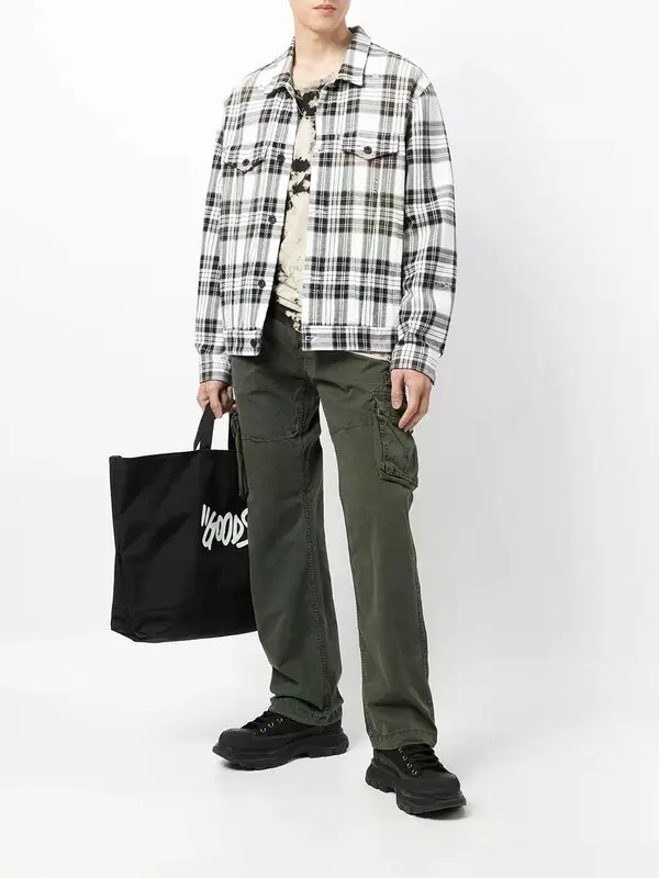 Alpha Industries Straight-leg Cargo Trousers - Grey