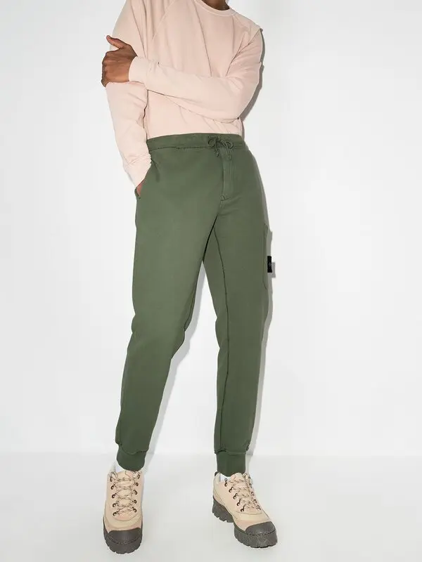 Stone Island Tapered Drawstring Track Pants