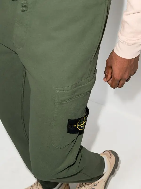 Stone Island Tapered Drawstring Track Pants