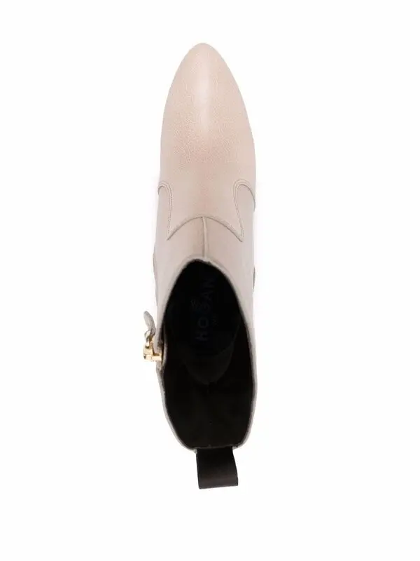 Hogan Pointed-toe Ankle Boots