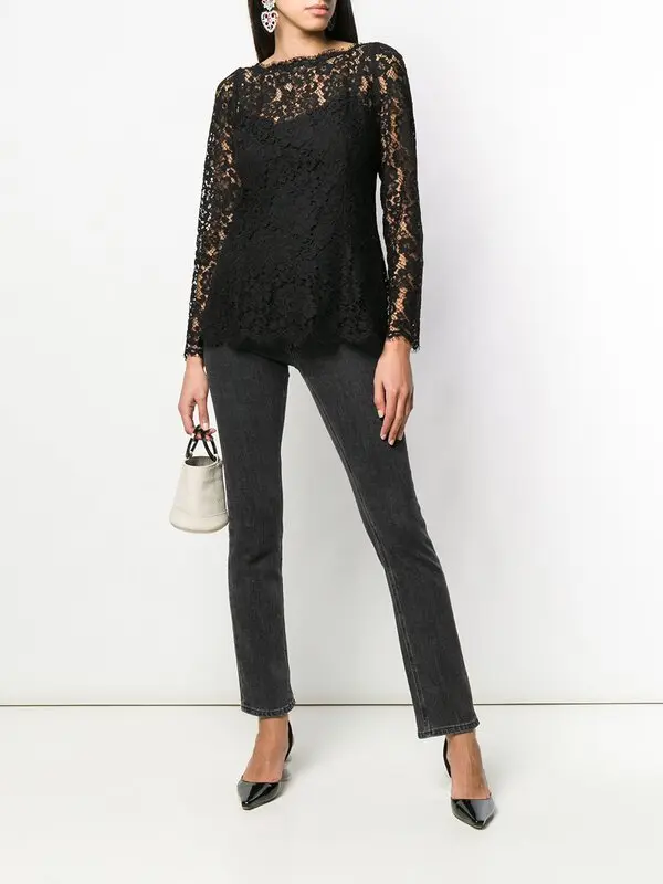 Dolce & Gabbana Cordonetto Lace T-shirt