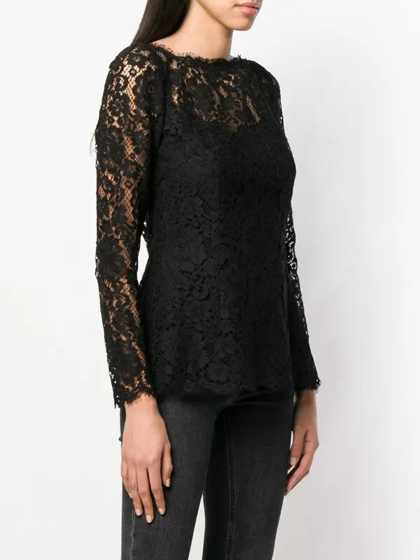 Dolce & Gabbana Cordonetto Lace T-shirt