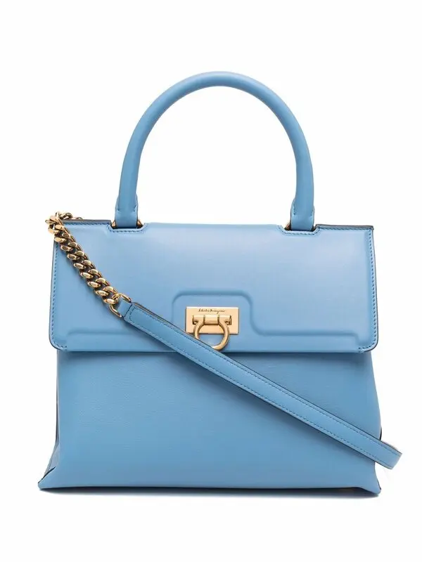 FERRAGAMO Small Trifolio Top-handle Bag