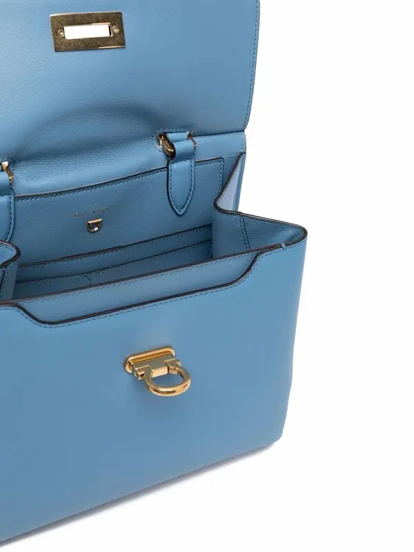 FERRAGAMO Small Trifolio Top-handle Bag