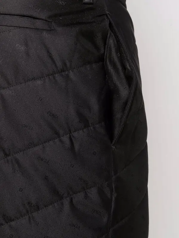 Fendi Quilted Knee-length Shorts
