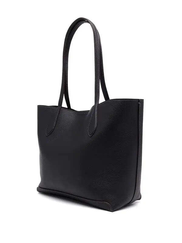 COACH Perforated-logo Leather Tote Bag