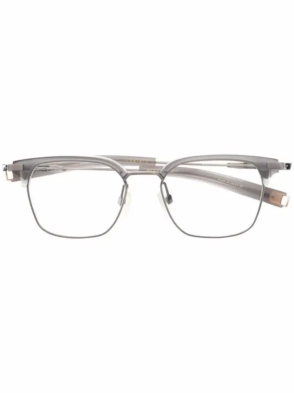 Dita Wayfarer-frame Glasses - Silver