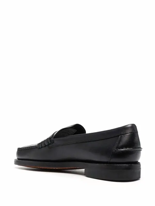 SEBAGO Leather Loafers - Black