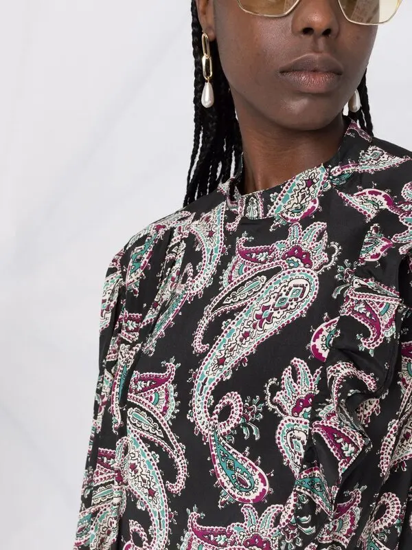 Isabel Marant Étoile Paisley-print Silk Dress