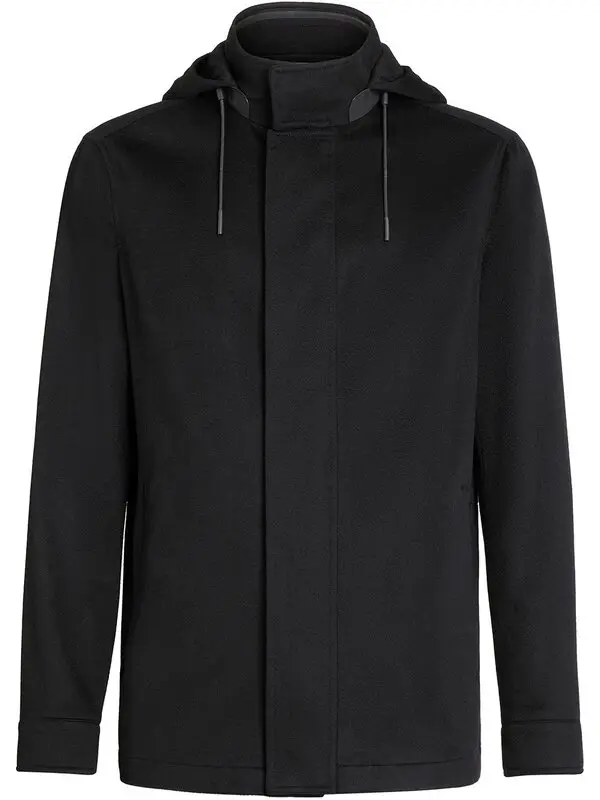 Zegna Hooded Cashmere Jacket