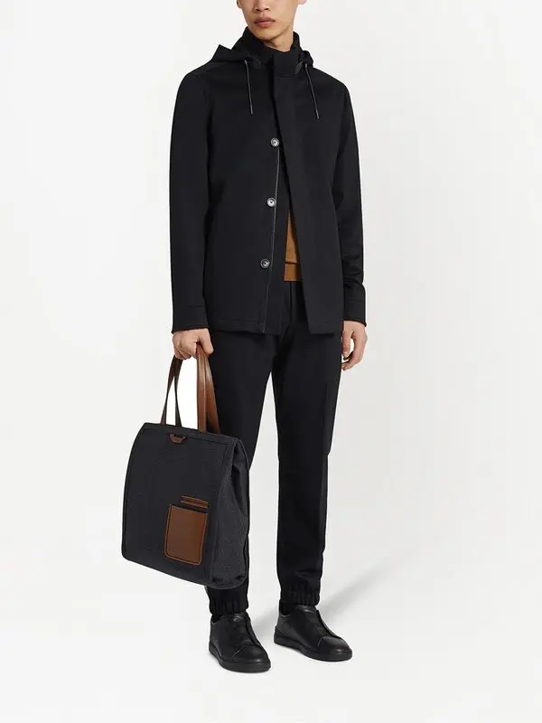 Zegna Hooded Cashmere Jacket