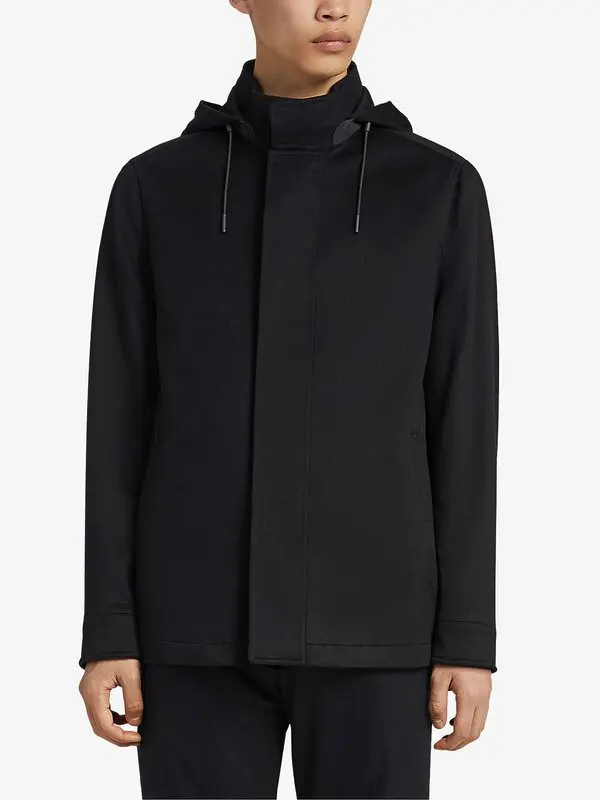 Zegna Hooded Cashmere Jacket