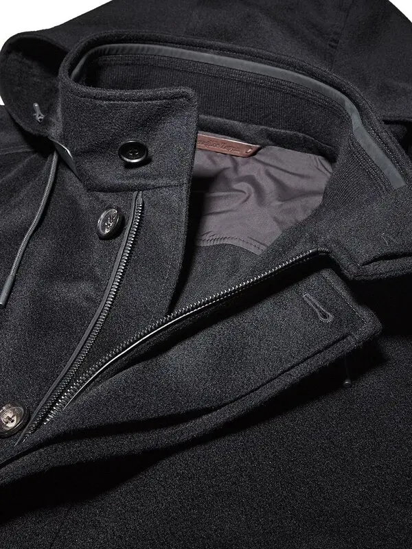 Zegna Hooded Cashmere Jacket