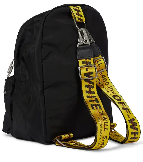 Off-White Mini Logo Nylon Backpack In Black - 30% Off  display picture 1