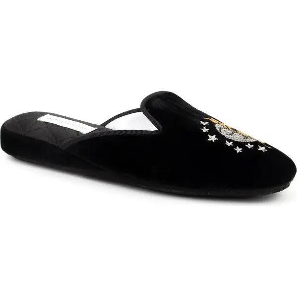 PATRICIA GREEN Sun Moon Star Embroidered Slipper
