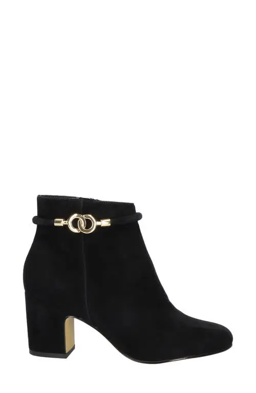 BELLA VITA Diaz Bootie - Blk Suede