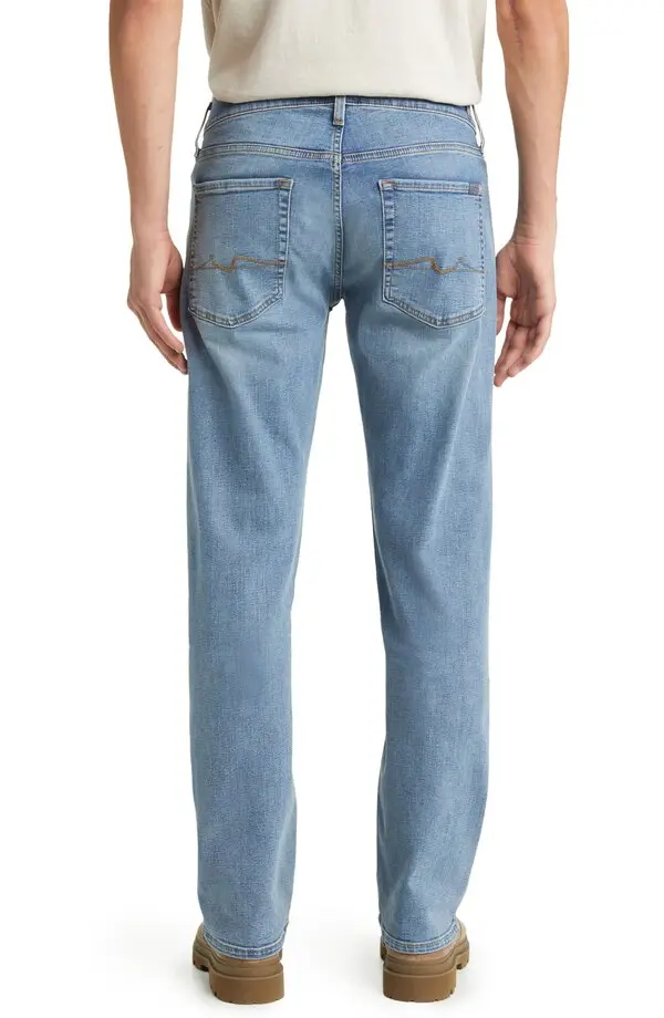 7 For All Mankind Austyn Squiggle Relaxed Straight Jeans