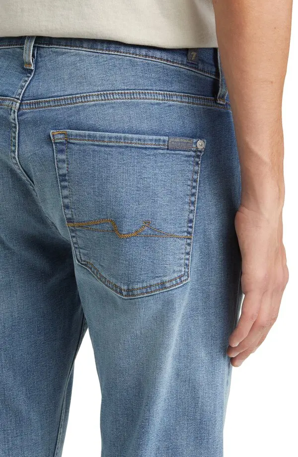 7 For All Mankind Austyn Squiggle Relaxed Straight Jeans