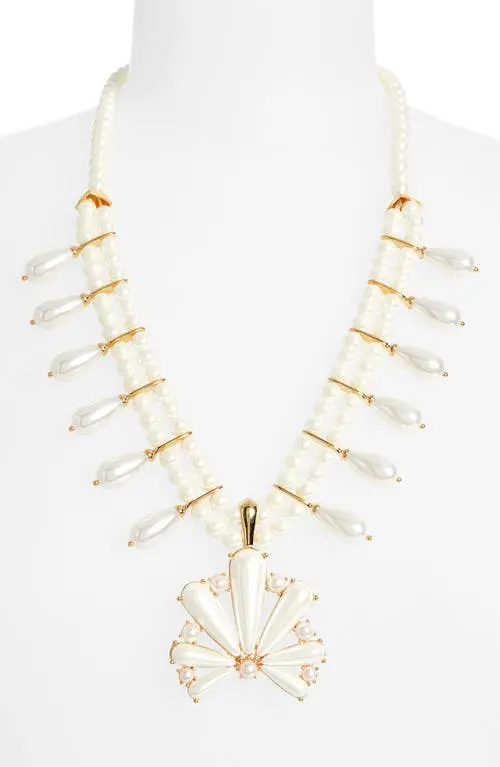 Lele Sadoughi Imitation Statement Necklace