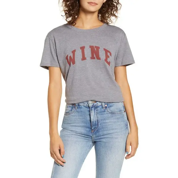 Sub Urban Riot Wine Graphic T-shirt