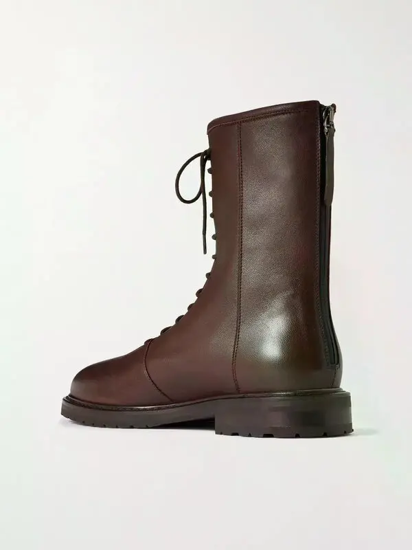 Legres Leather Ankle Boots - Brown