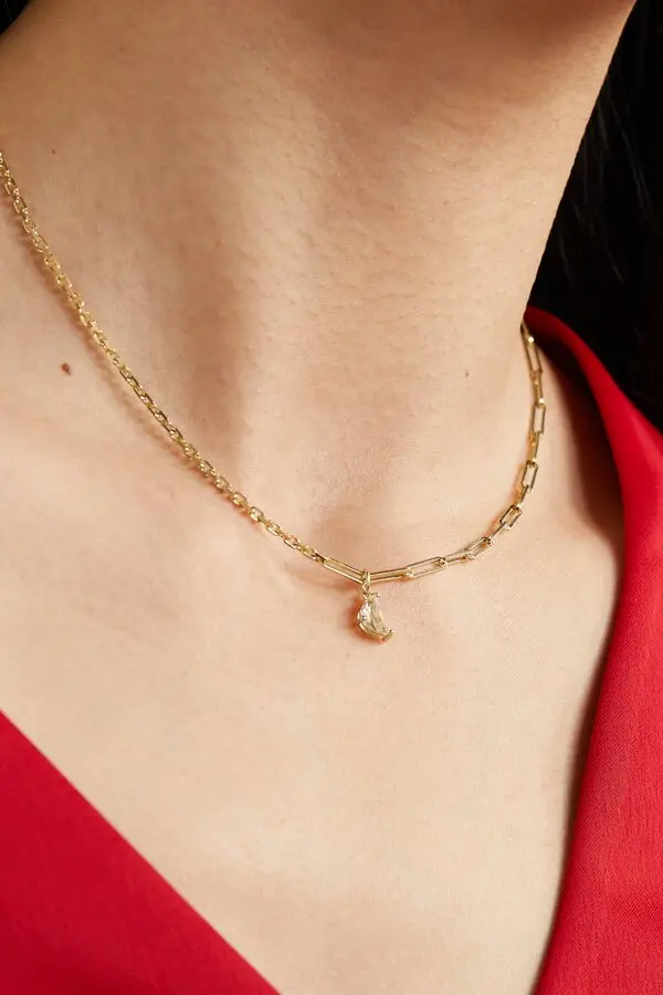Yvonne Léon 18-karat Topaz Pendant Necklace