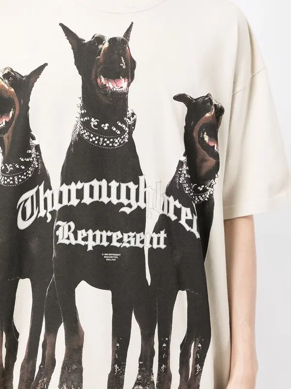REPRESENT Logo-print T-shirt