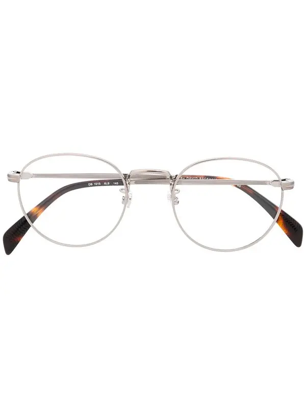 DB EYEWEAR BY DAVID BECKHAM Thin Frame Rounded Glasses