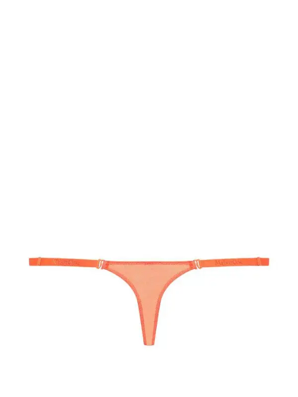 MAISON CLOSE Corps À Corps Neon Thong - Orange