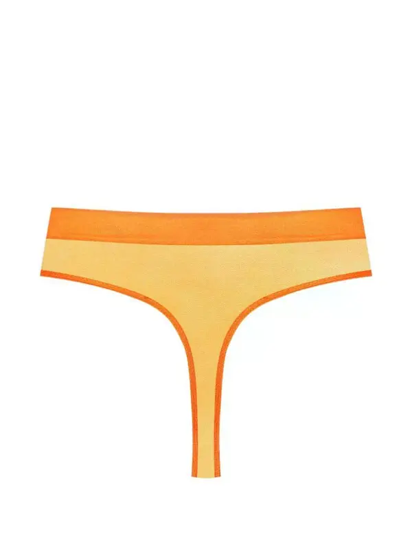 MAISON CLOSE Corps À Corps Neon Thong - Orange