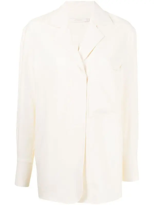LOW CLASSIC Open Collar Shirt