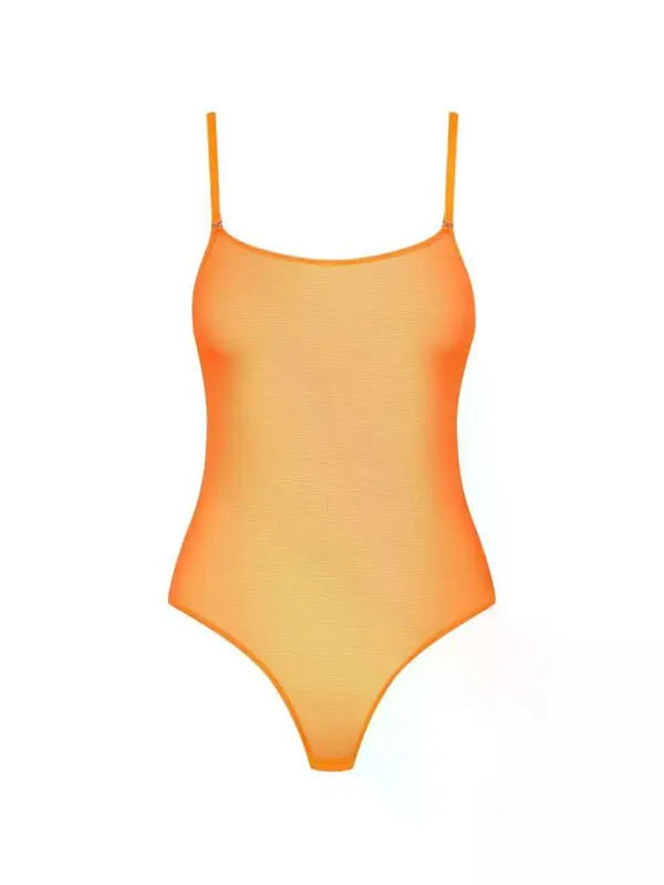 MAISON CLOSE Corps À Corps Neon Bodysuit - Orange